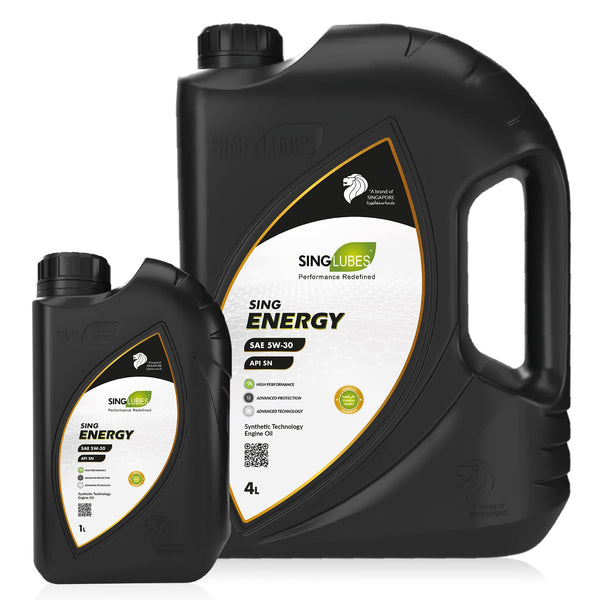 SING ENERGY+ 5W-30 Synthetic Technology Engine Oil: Boost Performance ...